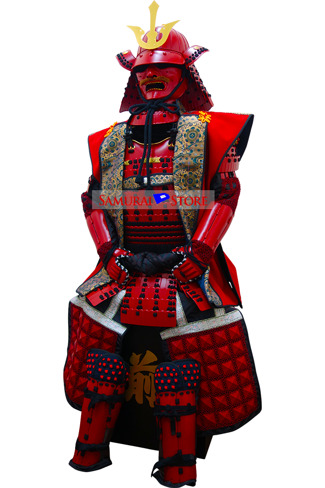 L004 Red Iyozane Samurai Armor | Samurai Store International