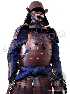L012 Rusty Brown Zunari Suit of Samurai Armor | Samurai Store International