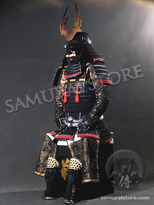 L051 Kuroito Odoshi Tousei Kozane Samurai Armor | Samurai Store ...