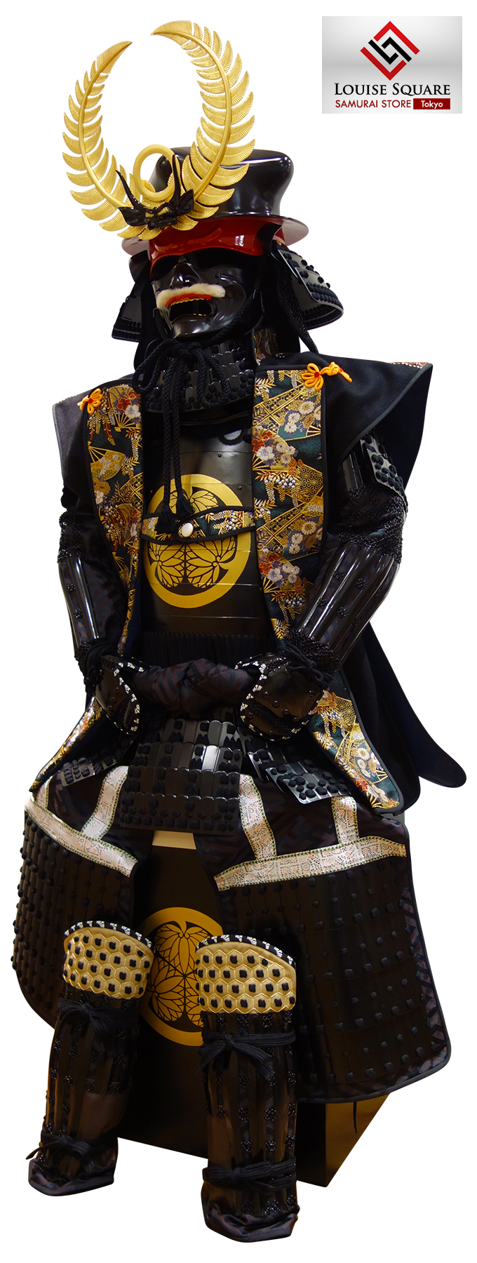 LS11 TOKUGAWA IEYASU Black armor | Samurai Store Tokyo Aoyama